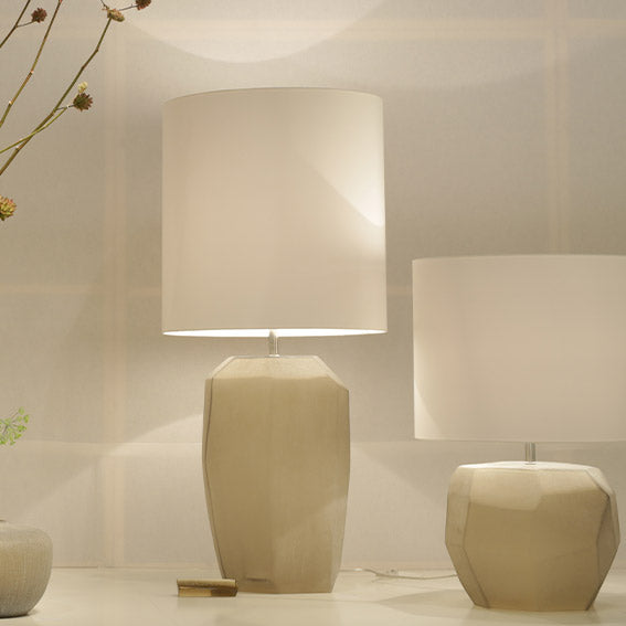 Cubistic Tall Table Lamp - Smoke Grey – Elemento